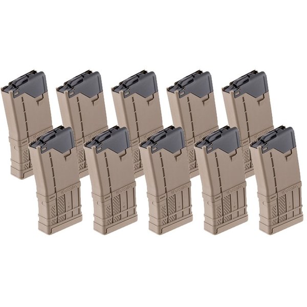 LANCER SYSTEMS AR-15 L5AWM FLAT DARK EARTH MAGAZINE 20-RD - Brownells ...