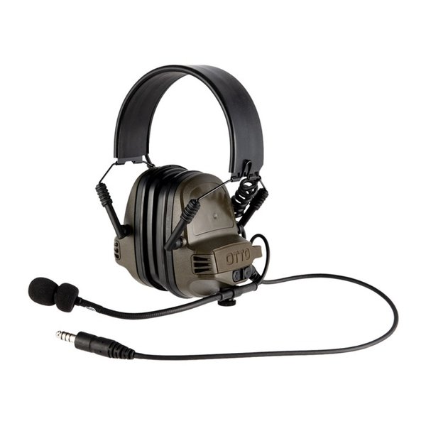 OTTO ENGINEERING NOIZEBARRIER TAC EAR MUFFS OD GREEN - Brownells Finland