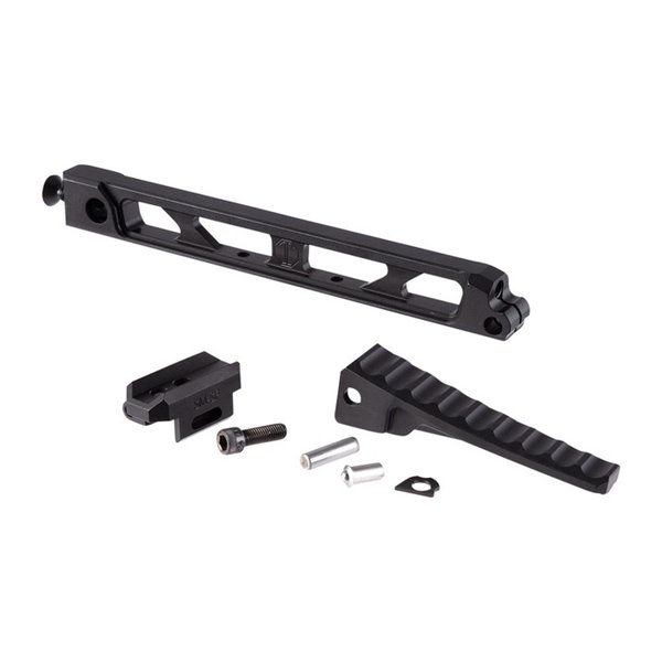 JMAC CUSTOMS 8-INCH ARM BAR WITH FOLDING BUTTPLATE FOR SAM7SF ...