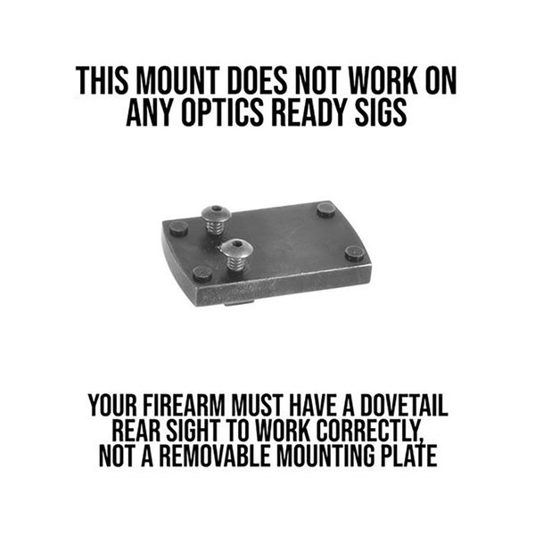 OPTIMA/JPOINT HANDGUN MOUNTS EGW OPTIMA/JP MOUNT FOR SIG P220-229 ...