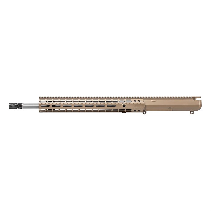 Aero Precision M5E1 18" COMPLETE UPPER FLUTED BBL W/ EM15 HG FDE .308 ...